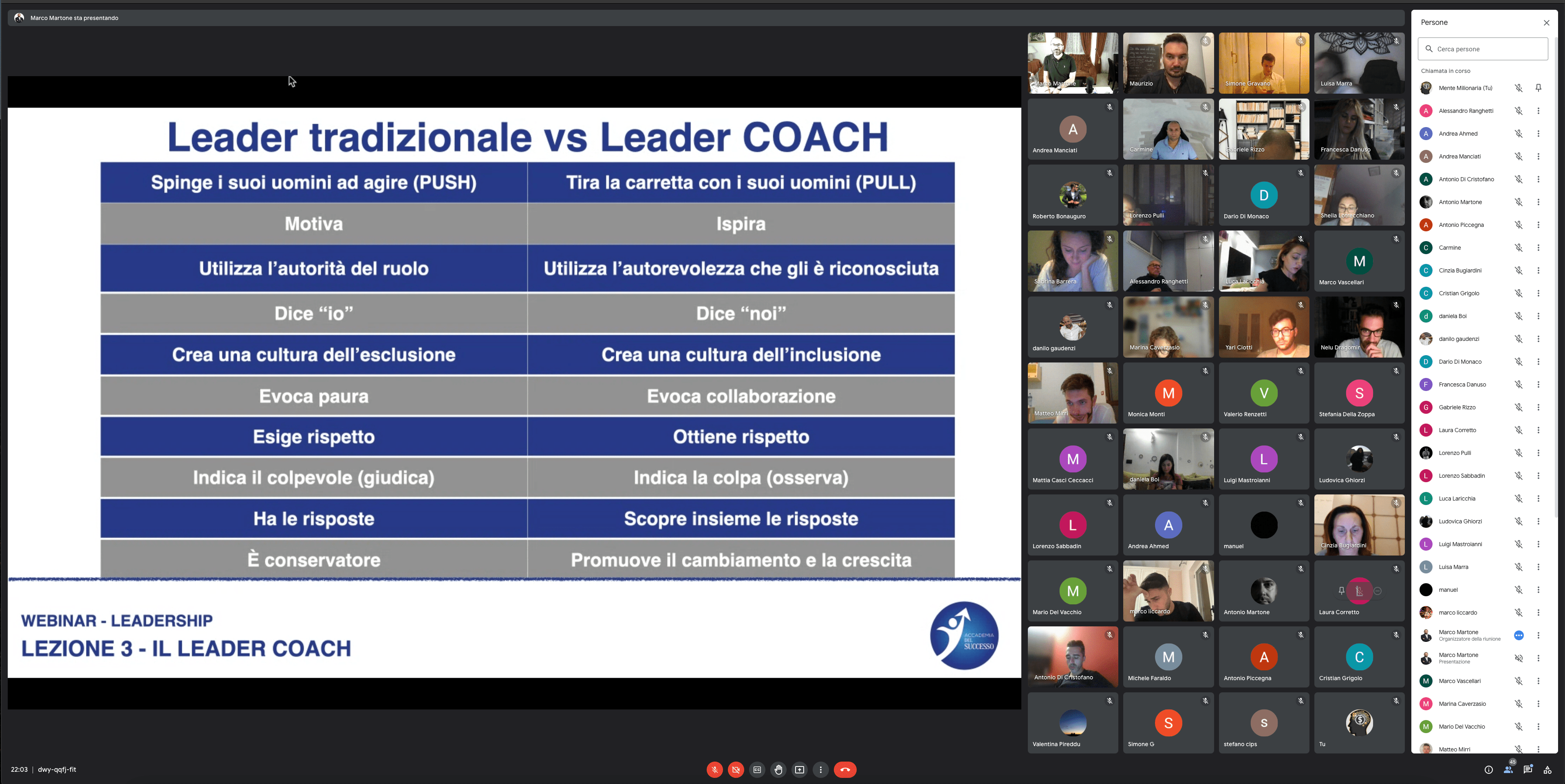 Leadership – Webinar – Coaching per la Mente Milionaria